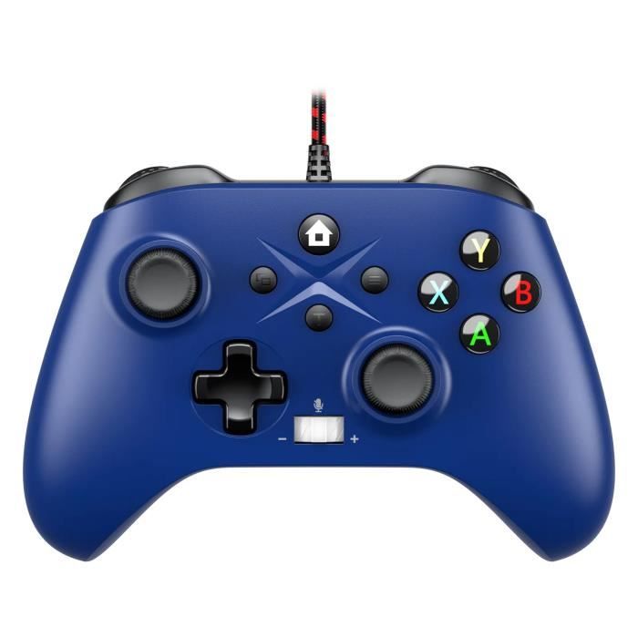 Bleu - Manette filaire pour Xbox Series X S, manette de jeu vidéo ...