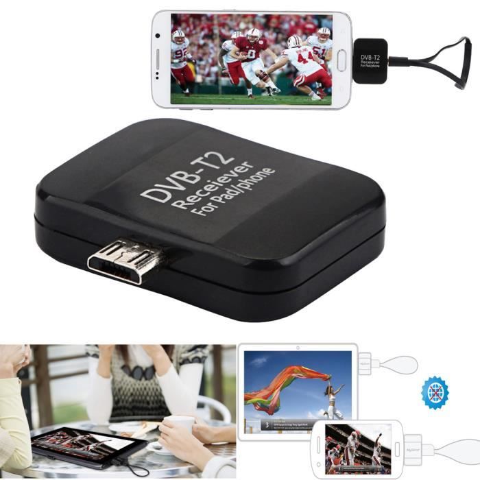 Aneiores® DVB-T2 Android Tuner TV DVB T2 Pad TV Recevoir Mini USB Dvb-t ...