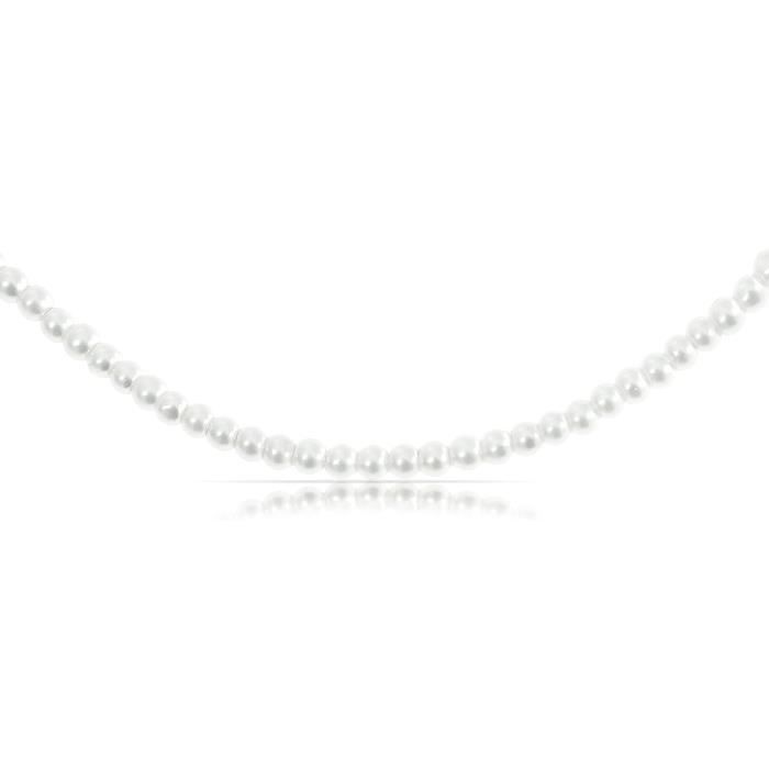 Collier Ras Du Cou Pour Femme Avec Perles D'Eau Douce - Collier De ...