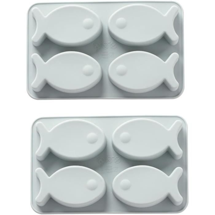 2 Pièces 4 Moule À Cakesicles Moule A Gateau Moules À Glaçons En ...