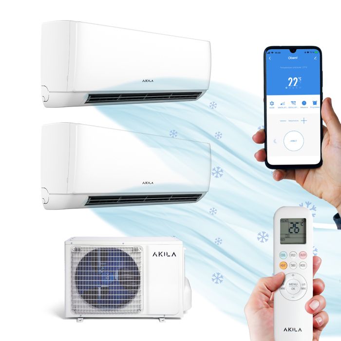 hitachi climatisation bi split murale mokai gaz r32 rak 18rpe rak 50rpe ...