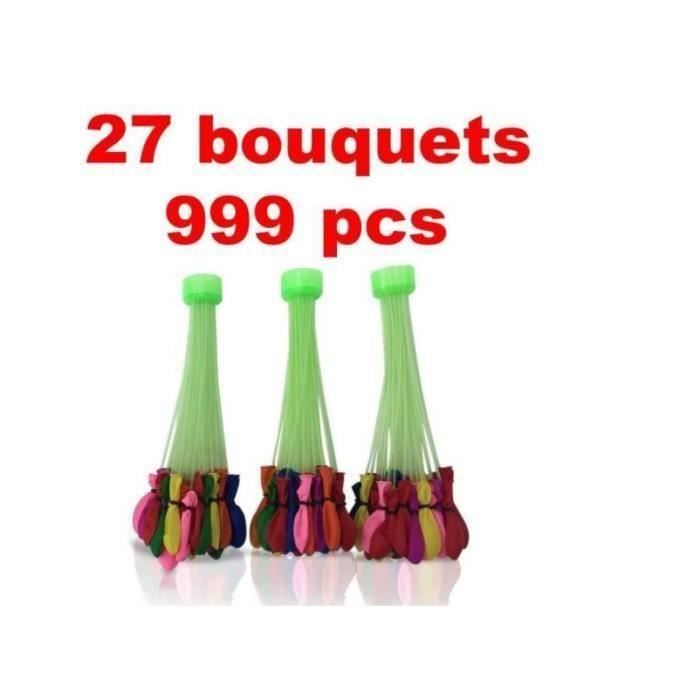 999 Ballons Bombe à Eau Ballon à Eau AutoGonflable Biodégradables ...