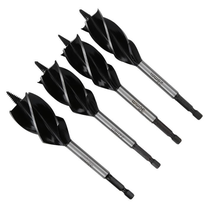 Foret de tarière Kit de forets de trou carré Foret de jardin Foret ...