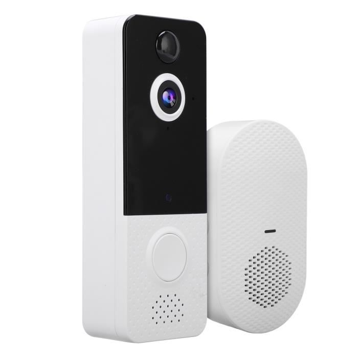 Sonnette Vidéo Wifi Caméra De Sonnette Vidéo Sans Fil 1080P, Wifi ...