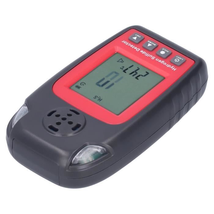 Duokon Détecteur de gaz WT8822 Détecteur de Sulfure d'Hydrogène ...