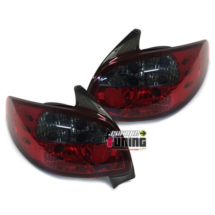FEUX ROUGES NOIRS POUR PEUGEOT 206 et 206 + (00931) - Cdiscount Auto