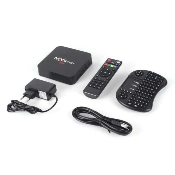 MEDIA STREAMER - BOX MULTIMEDIA S905W MXQ PRO Android 71 64Bit Ram 1GB ...
