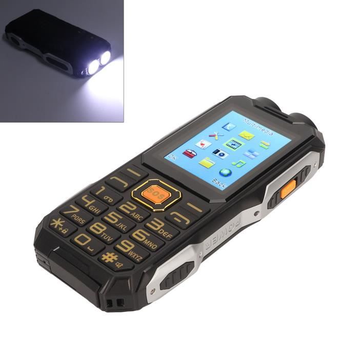 LEX Big Button Senior Cell Phone 2.4in 1.3MP Big Button Double Card ...