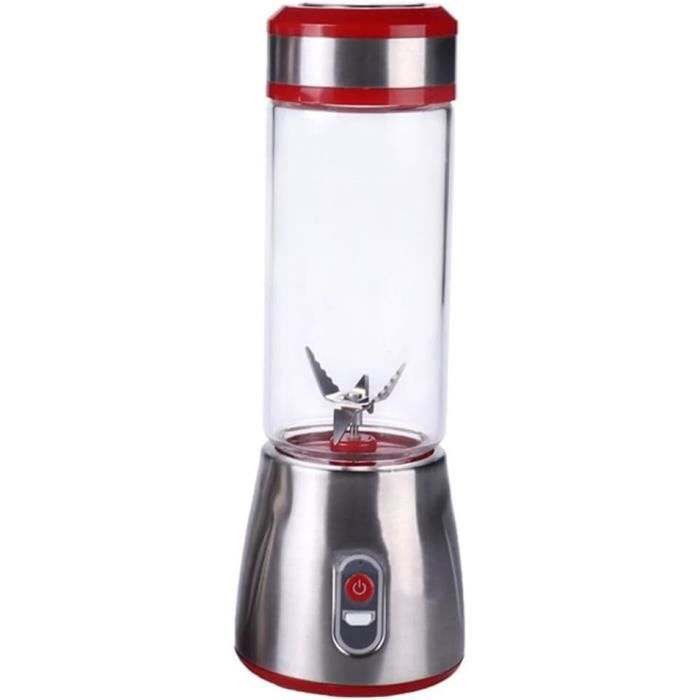 Blender Smoothie Maker Personal Electric Fruit Mixer With 6 Stainless ...