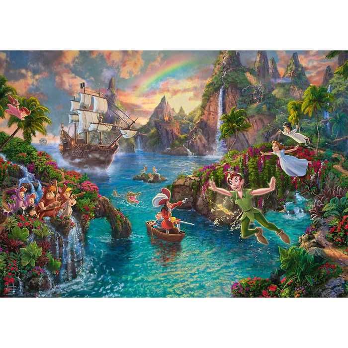 Puzzle 1000 pieces : Peter Pan - Cdiscount Jeux - Jouets