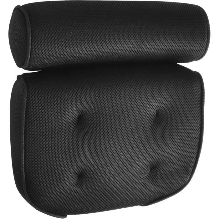 ALINK Oreiller de bain en maille 3D avec 4 ventouses, soutien de la ...