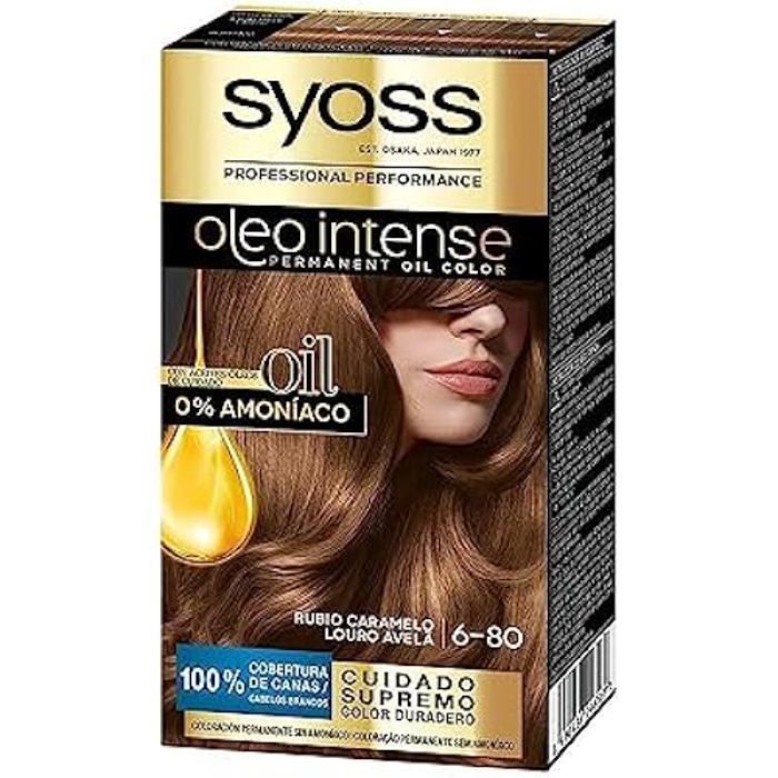 Colorant capillaire - SYOSS - Oi 6-80 Rubio - Sans ammoniaque - 50Ml ...