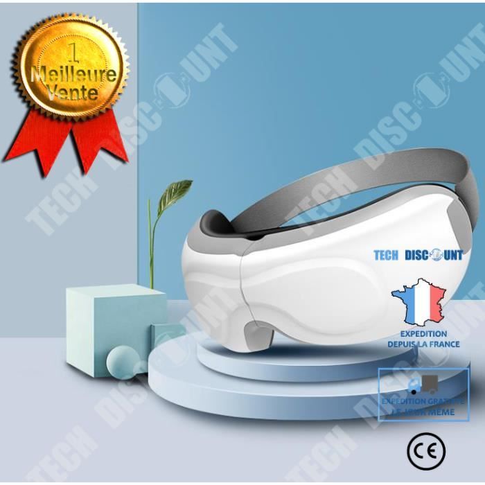 Masseur oculaire - TD® - Rechargeable - Compresse chaude - 5 modes ...