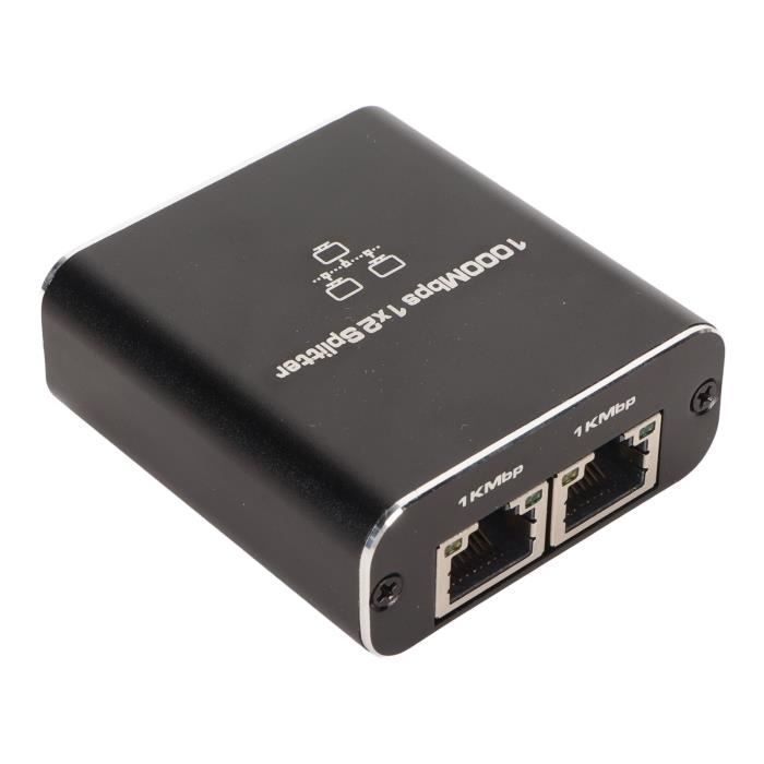 YID Répartiteur Ethernet RJ45 Port Réseau 1 à 2 Port Switch Réseau en ...