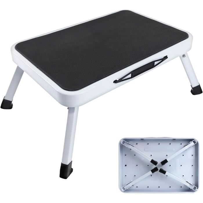 Marchepied Pliable - Petit Tabouret Pliant - 38 Cm X 26 Cm - Grand Filetage - Charge Maximale ...