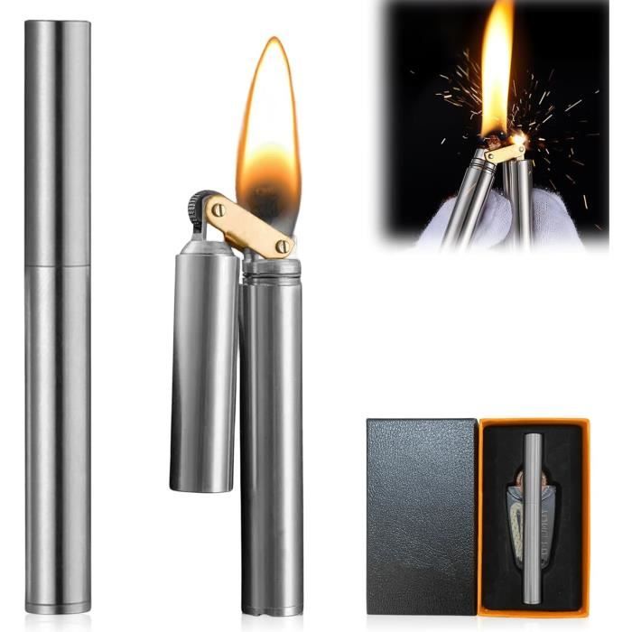 Briquet Vintage - Briquet À Pétrole Vintage - Coupe-Vent - Nunchaku ...