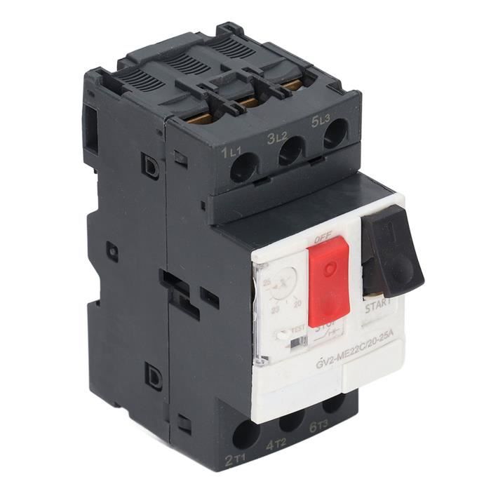 YOSOO Disjoncteur de moteur Disjoncteur moteur 3P interrupteur de Protection contre les ...