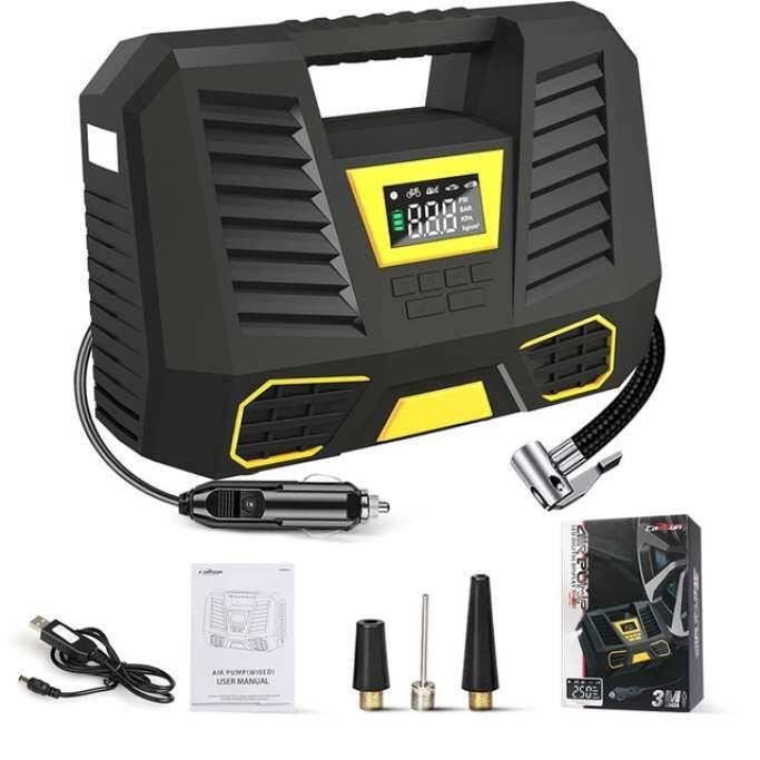 OPI15110-COMPRESSEUR AUTO,CARSUN Compresseur d'Air Portable avec Écran ...