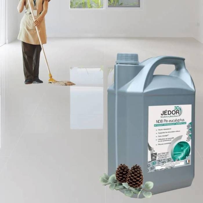 JEDOR - Détergent 3D multi-usages - Parfum pin eucalyptus - 5L ...