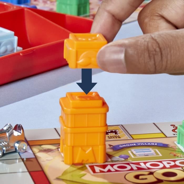 Monopoly GO!, Jeu de société, Jeu de plateau familial, Durée 15 min ...