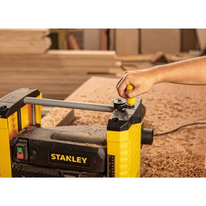 Rabot de chantier - STANLEY FATMAX - STP18-QS - 1800W - Cdiscount Bricolage