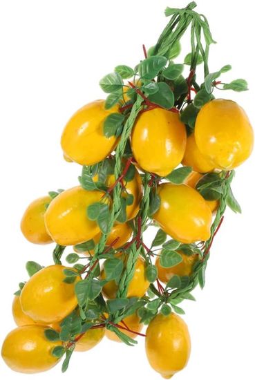 5 Cordes Guirlande De Faux Citrons Citron Artificiel Décoration ...