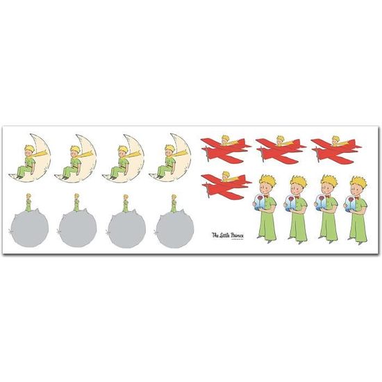Stickers Adhésif Le Petit Prince Pack de 16 Autocollants - Stickers ...