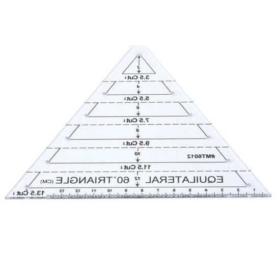 Fdit règle de piquage de Triangle Règle de fabricant de tailleur d ...