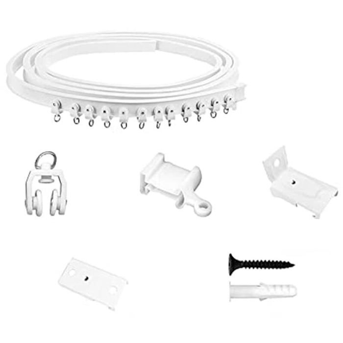 Tringle rideau flexible tringle rideau extensible de 2 mtres tringle ...