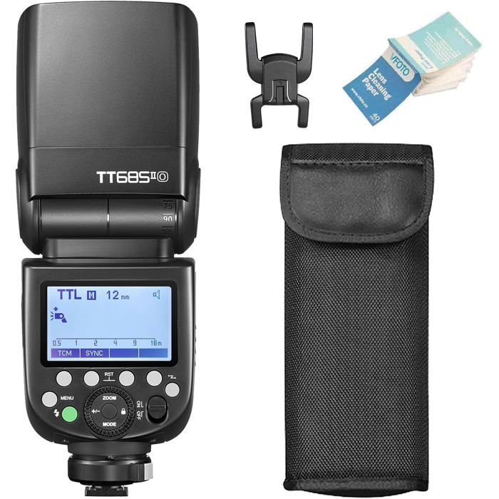 Godox TT685II-O Flash TTL 2.4G HSS GN60 Compatible Olympus et Panasonic ...