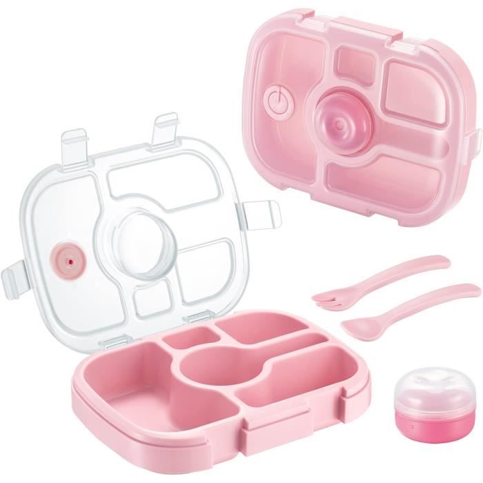 Lunch Bento Box Enfant, Sans Bpa, Boite A Gouter Enfant Avec 5 ...