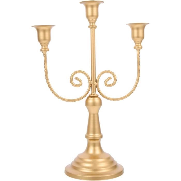 Candélabre en Métal à 3 Bras Support de Chandelier Conique Vintage ...