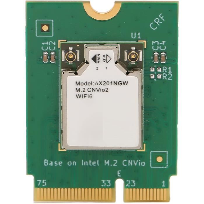 Carte Réseau Bluetooth 5.0, Module sans Fil Double Bande 2.4G 5G WIFI6 ...