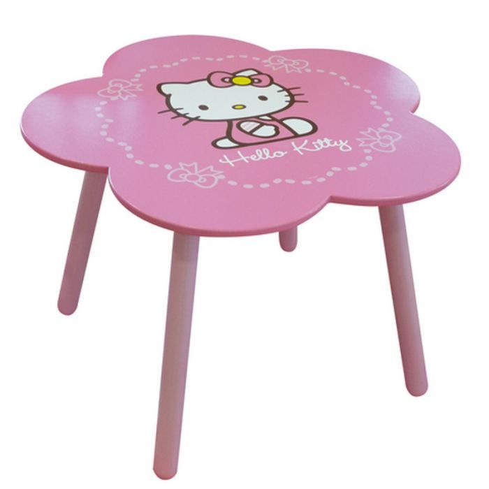 HELLO KITTY Table Fleur "Bow" - Cijep - Cdiscount Jeux - Jouets