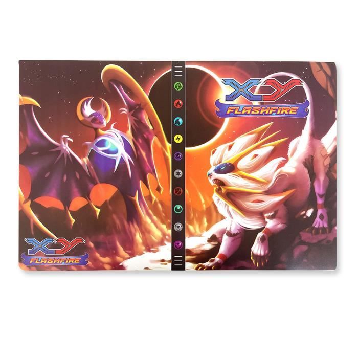 Cahier Range Cartes Portfolio Pokémon 24 feuilles - Cdiscount Jeux - Jouets