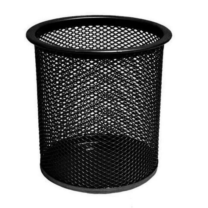 Organisateur de bureau - Black - Pot à stylos en fer - Antidérapant ...