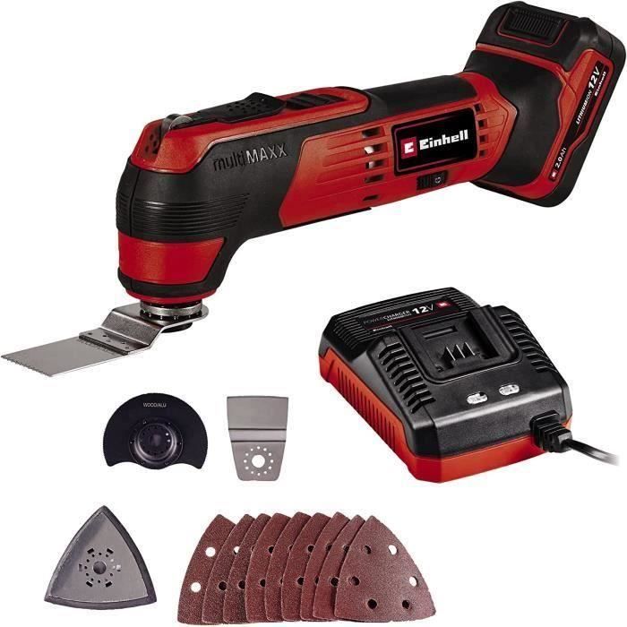 Einhell Outil multifonctions sans fil TE-MG121Li avec plateau de ponage ...