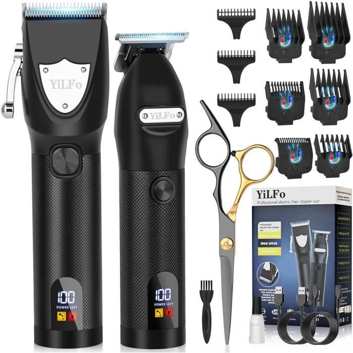 Tondeuse Cheveux Hommes Professionnel, Tondeuse Barbe et Cheveux Homme ...