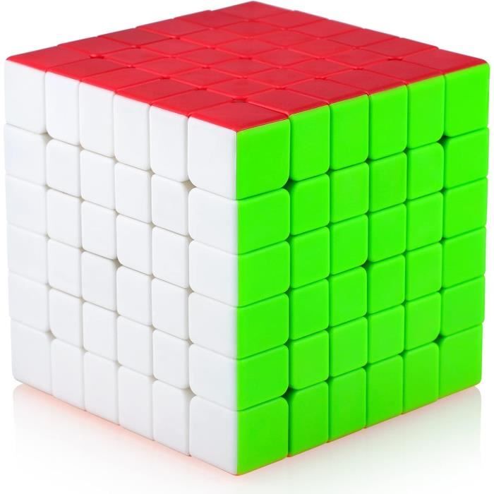 Cube Magique 6X6 Stickerless, Speed Cube 6X6X6, Cube De Vitesse Lisse ...