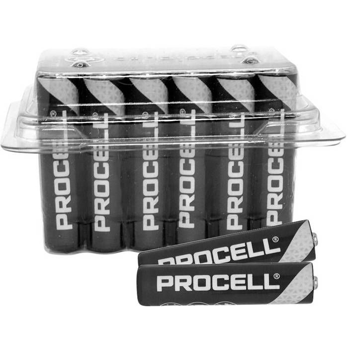 PROCELL Procell Industrial Pile LR3 (AAA) alcaline(s) 1.5 V 24 pc(s) - Cdiscount Bricolage