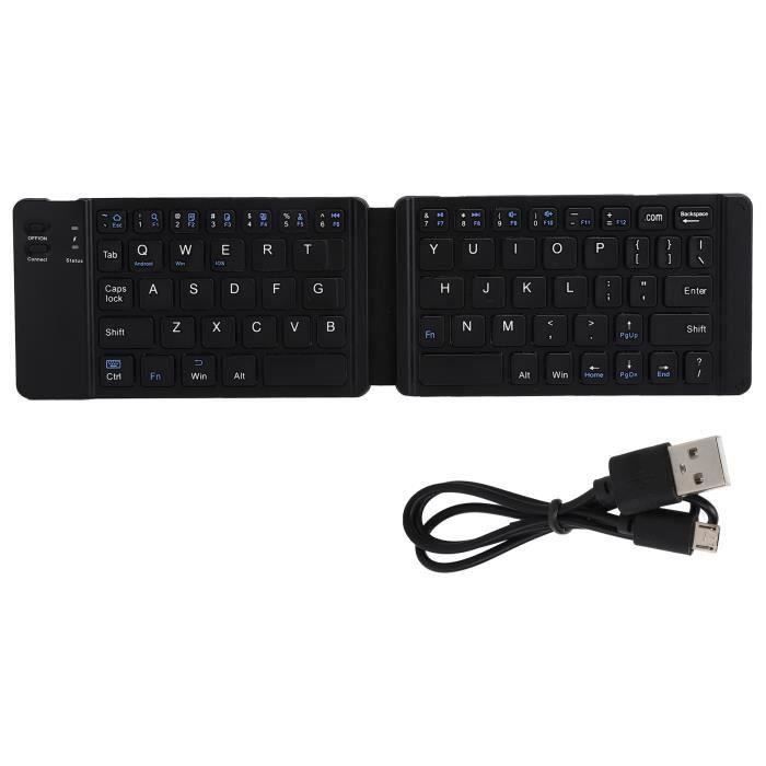 Cloud-Tbest Clavier pliable B05 Clavier Pliant Bluetooth 30 Clavier ...
