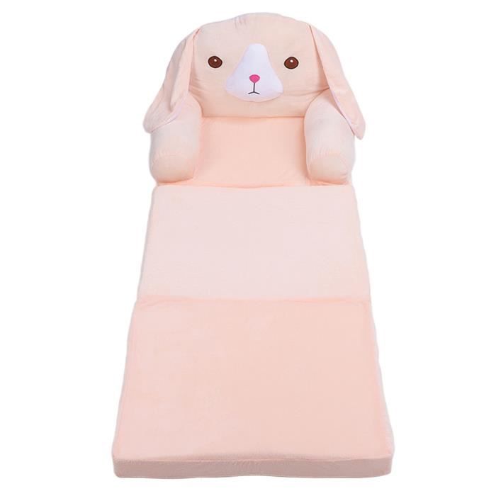 Omabeta Canapé pliable pour enfants Pliable enfants canapé rose chien ...