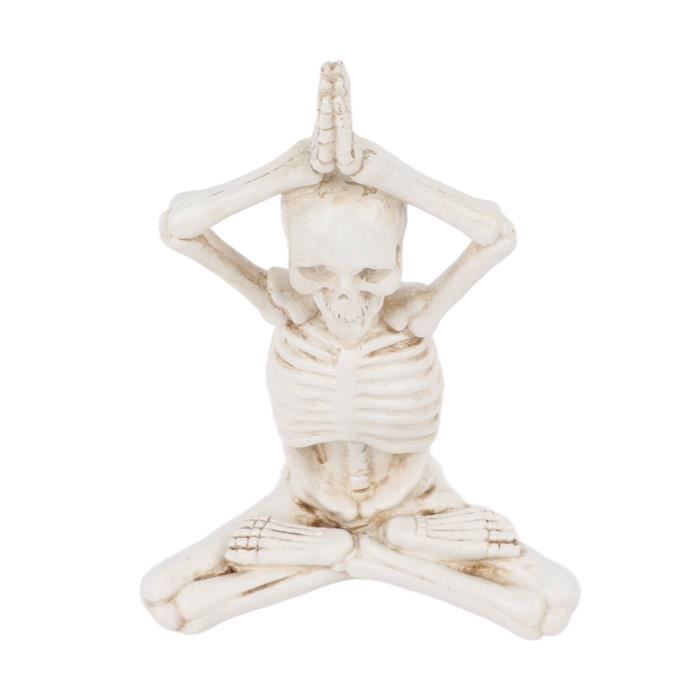 Figurines squelettes - SONEW - Sculptées en résine - Couleurs ...