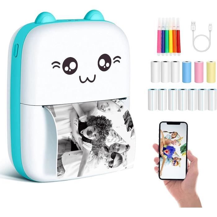 Mini Imprimante Thermique, Mini Imprimante Pour Smartphone Instantané ...