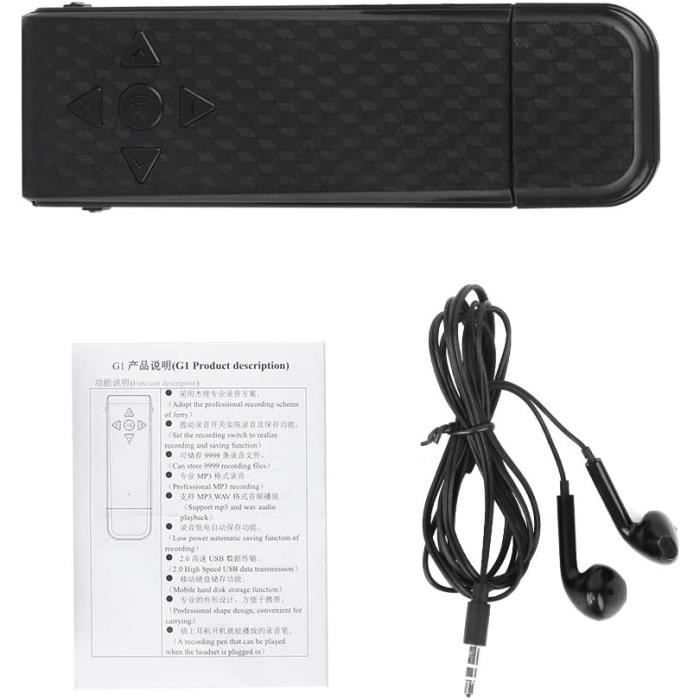 Mini Enregistreur Vocal Usb Stylet Enregistreur Audio Numérique U-Disk ...