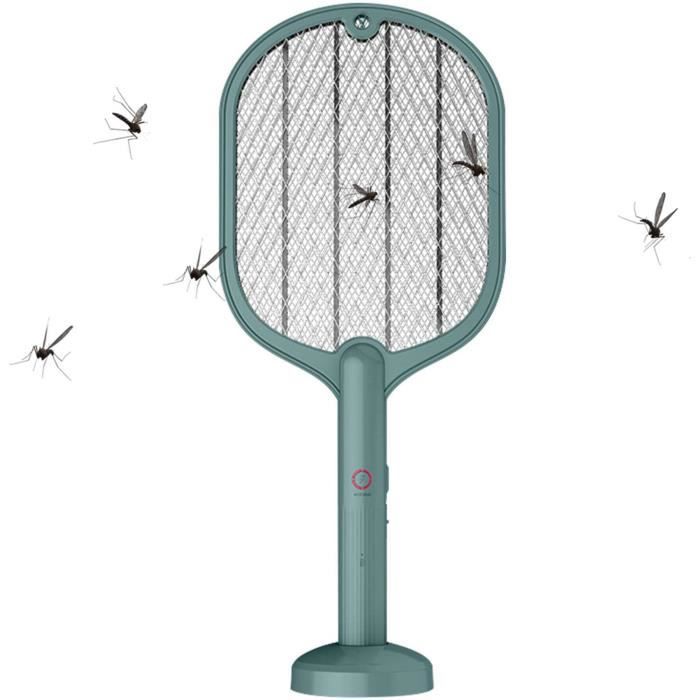 Tapette À Mouche Zapper,Raquette Anti-Insectes Électrique Rechargeable ...