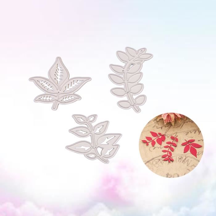 Modèle de coupe bricolage gaufrage matrice de en métal pochoir moule pour album scrapbooking ...