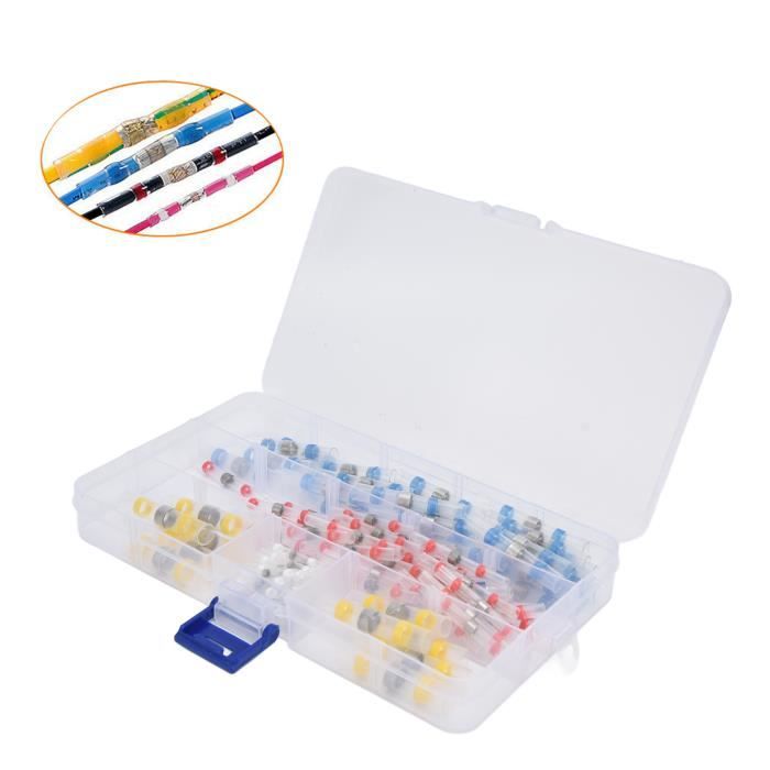 YOSOO Connecteur de fil thermorétractable YOSOO Connecteur de fil à souder Kit de Connecteur ...