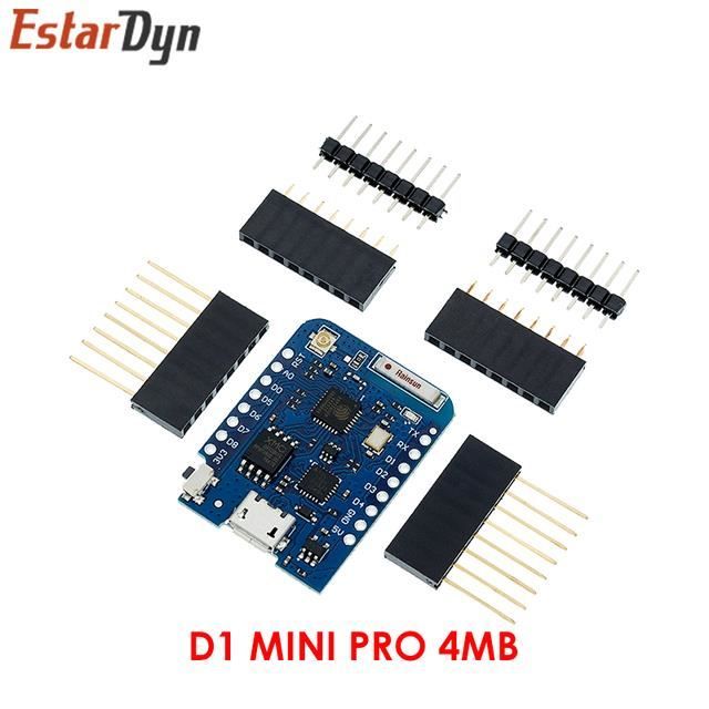 Circuits intégrés,D1 MINI PRO 4M--Carte De Développement D1 Mini Pro V3 ... Circuits intégrés,D1 MINI PRO 4M--Carte De Développement D1 Mini Pro V3 ...