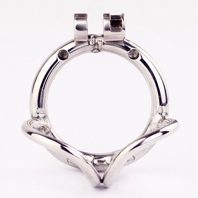 COCKRING,Only 45mm ring--Nouvelle Cage de chasteté pour homme, Super petite, en acier inoxydable ...